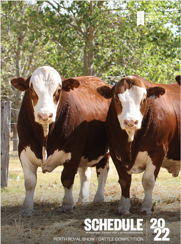 Perth schedule 2022 | Simmental Australia