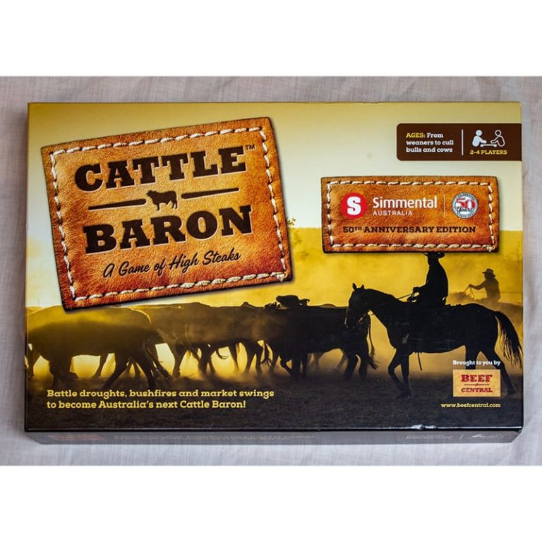 Cattle Baron Board Game | Simmental Australia