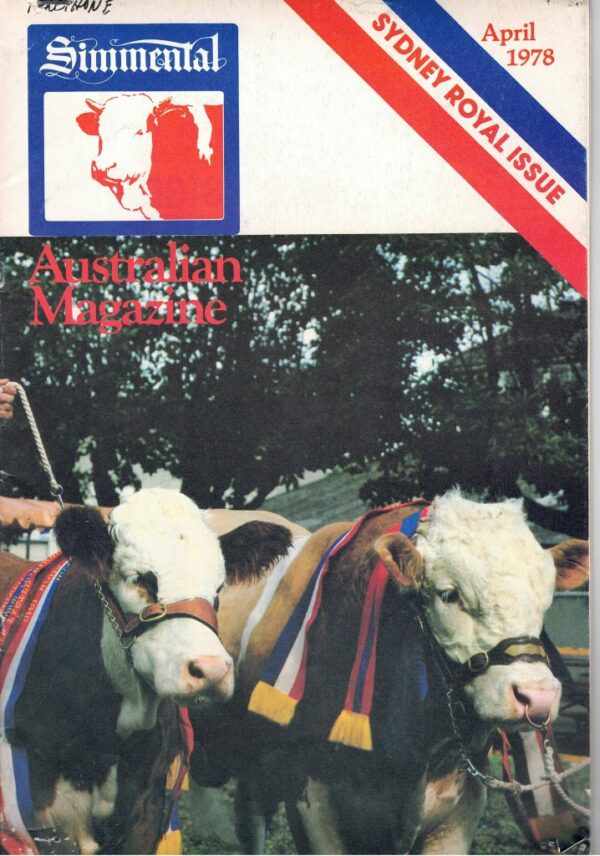Historic Magazine Covers 1970s & 80s | Simmental Australia