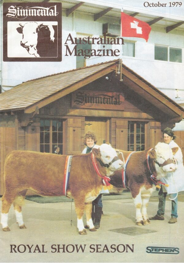 Historic Magazine Covers 1970s & 80s | Simmental Australia