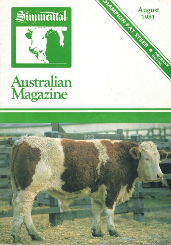 Historic Magazine Covers 1970s & 80s | Simmental Australia