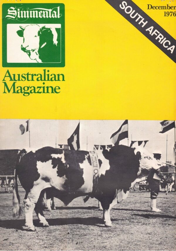Historic Magazine Covers 1970s & 80s | Simmental Australia
