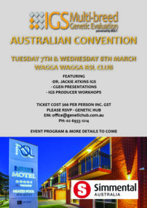 CGEN/IGS transition timeline | Simmental Australia